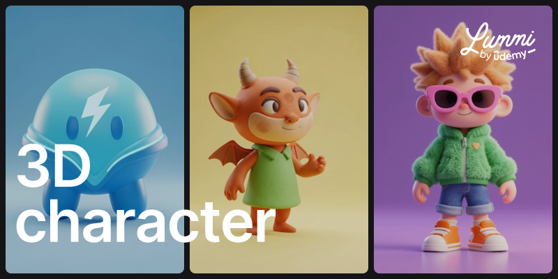 3D Character Images — Free HD Download on Lummi